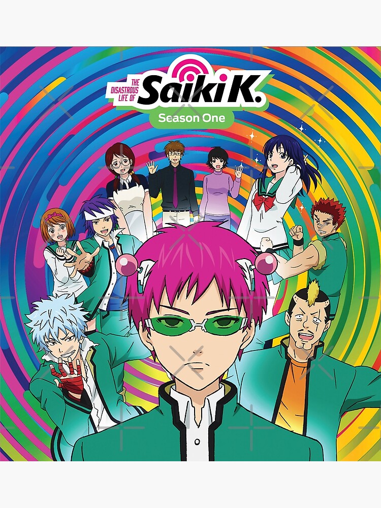 Best Character The Disastrous Life Of Saiki K Premium Matte Vertical ...