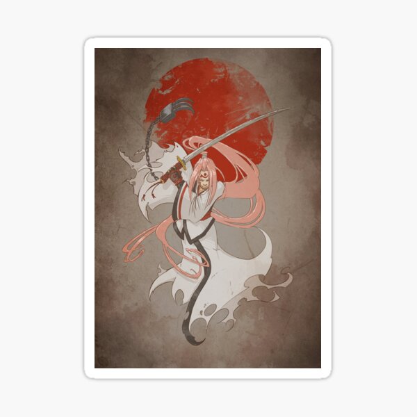 "Guilty Gear Strive | Baiken" Sticker for Sale by PabloPatterns | Redbubble