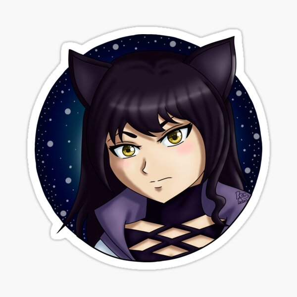 "Blake Belladonna" Sticker for Sale by Rhea-Sarama-Art | Redbubble