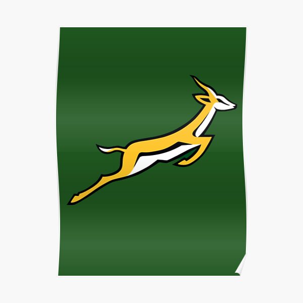 "Springbok " Poster for Sale by Ritshzdesign | Redbubble