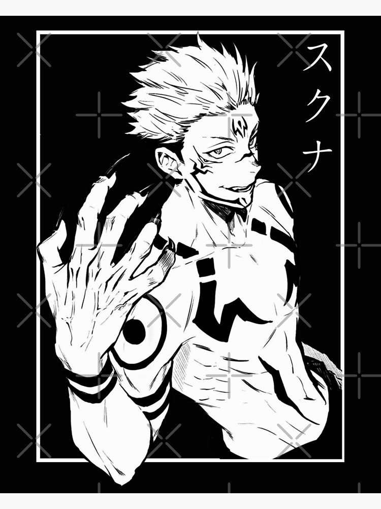 "Sukuna Body Jujutsu Kaisen" Canvas Print for Sale by Amitrix | Redbubble