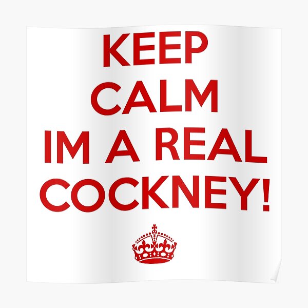 Cockney Posters | Redbubble
