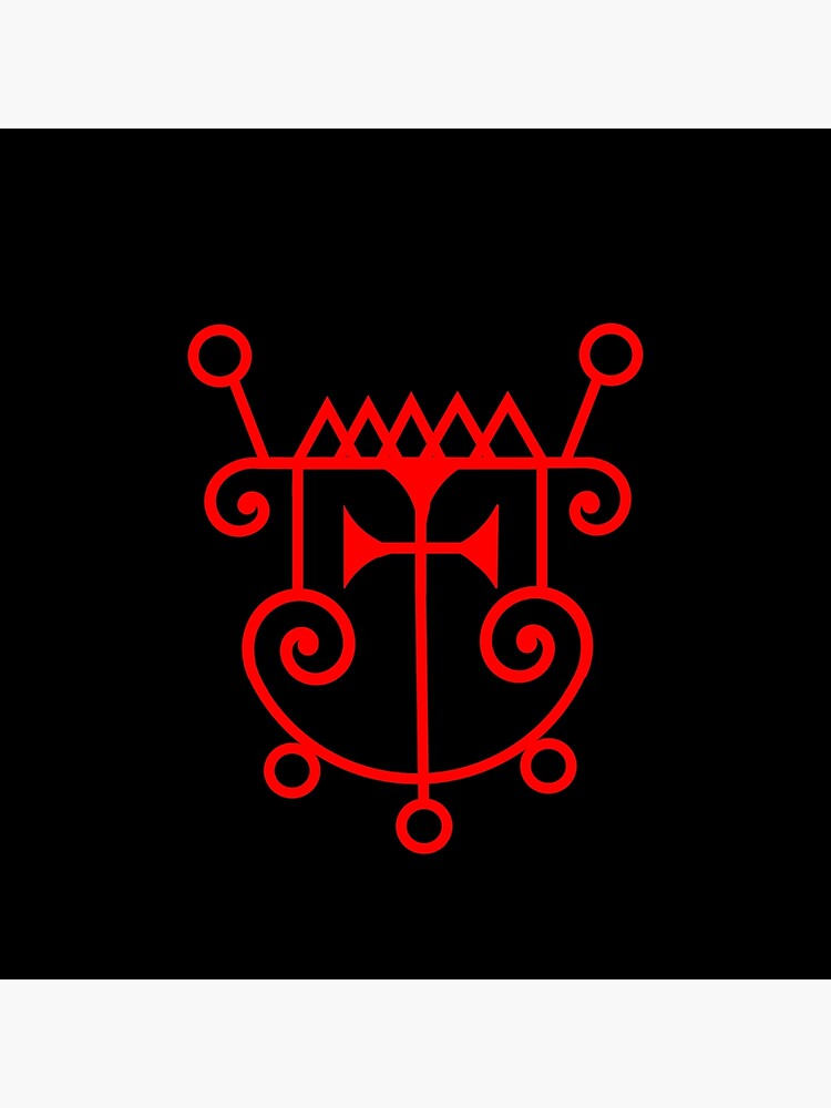 "Gamori - Goetia (uncircled / red)" Art Print for Sale by Shadow ...