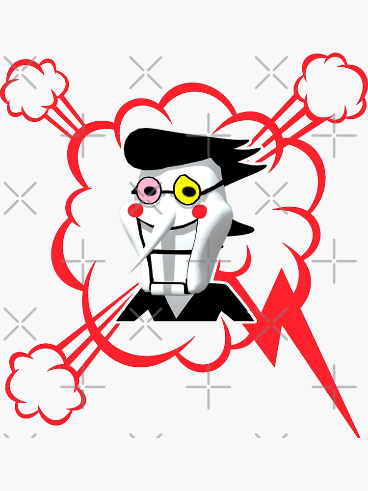 "Spamton G Spamton NEO" Sticker for Sale by Hanaahashem | Redbubble