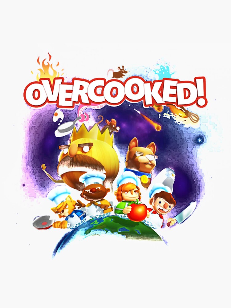 "Cute Overcooked Gift Boys Girls " Sticker by 2STstore22 | Redbubble