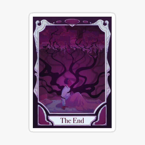 "The End" Sticker by leakyheart | Redbubble