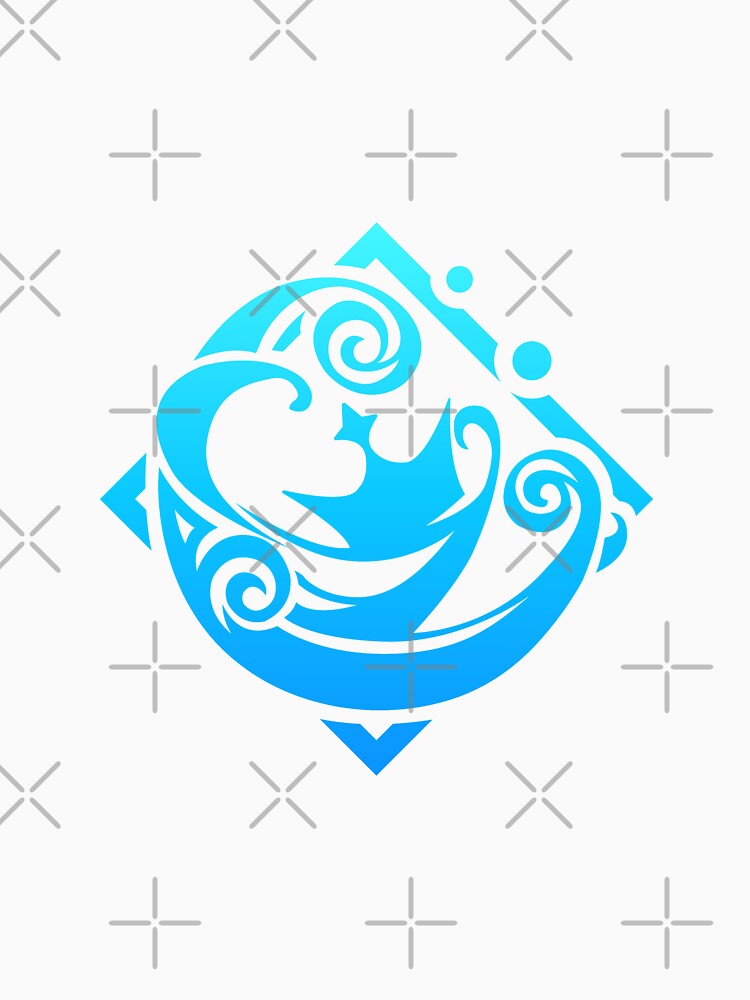 "Genshin Impact Eula Emblem" T-shirt for Sale by GachaSlave | Redbubble ...