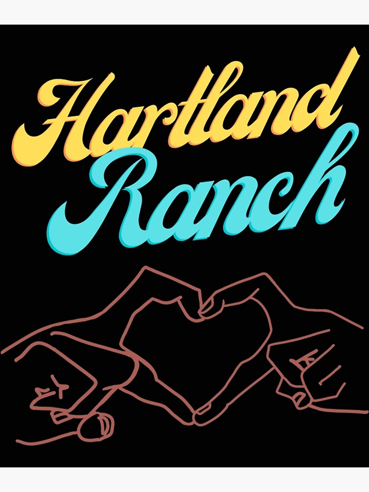 "HL Ranch Black BEST SELLING Heartland Ranch MERCHANDISE " Poster for ...