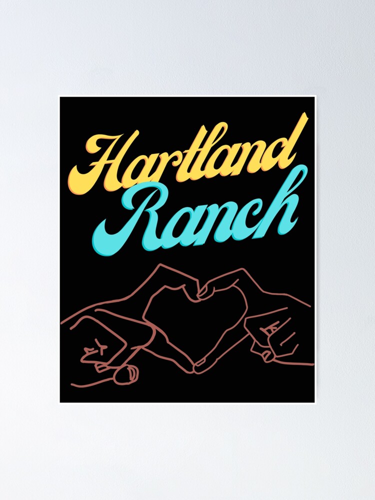 "HL Ranch Black BEST SELLING Heartland Ranch MERCHANDISE " Poster for ...