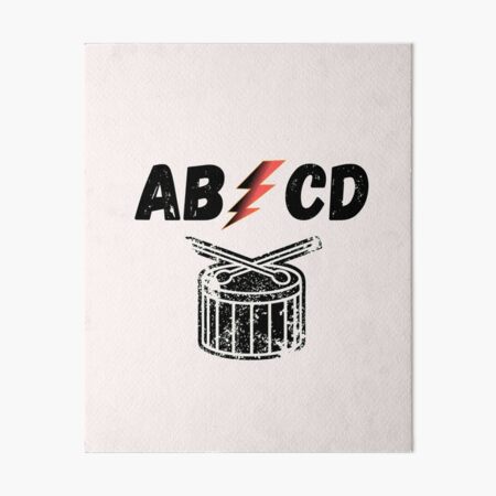 " ABCD : ABCD Rock,drums,Letter Design,ALPHABET,education,acdc,music ...