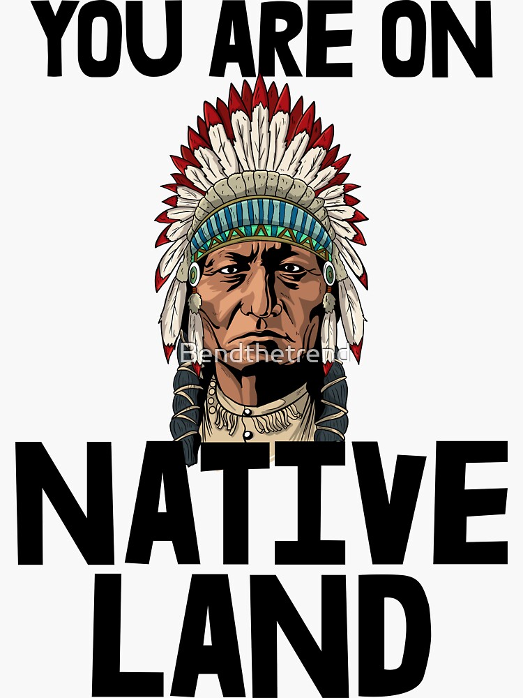 You Are On Native Land Poster at Jon Lefebre blog