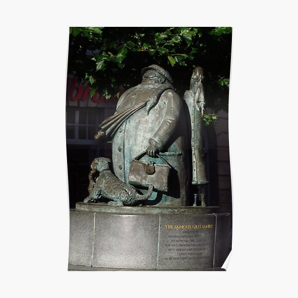 "Carl Giles Cartoon Grandma, Ipswich" Poster by wiggyofipswich | Redbubble