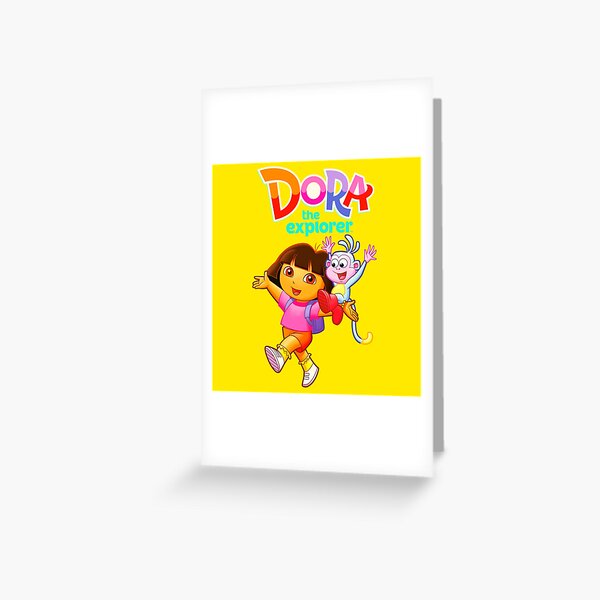 "Dora the Explorer" Greeting Card by ARTICIAL | Redbubble