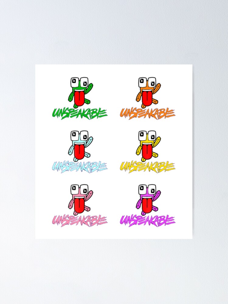 "youtube play Funny Unspeak.able" Poster by Aralina01 | Redbubble