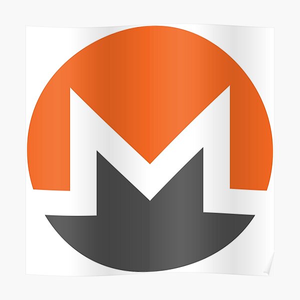 "Monero Logo" Poster for Sale by American-Ancap | Redbubble