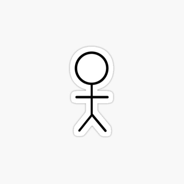 " Stickman" Sticker for Sale by TwinTactical | Redbubble