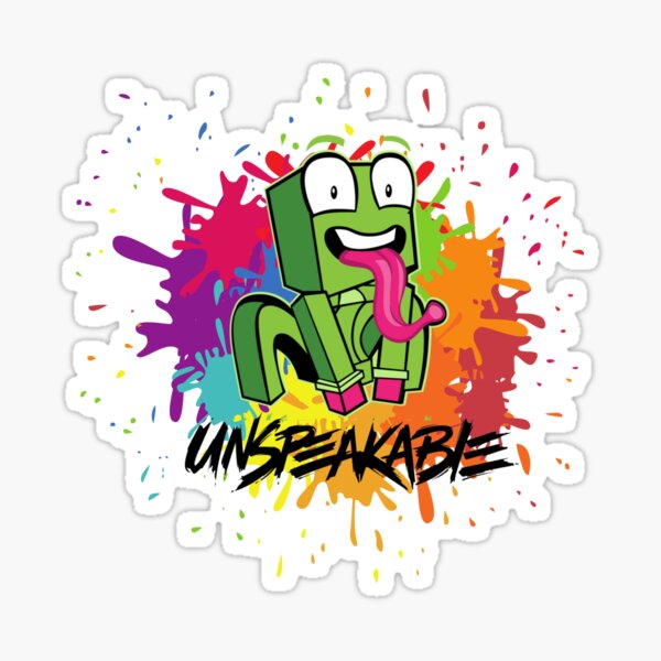 "youtube play Funny Unspeak.able" Sticker for Sale by Aralina01 | Redbubble
