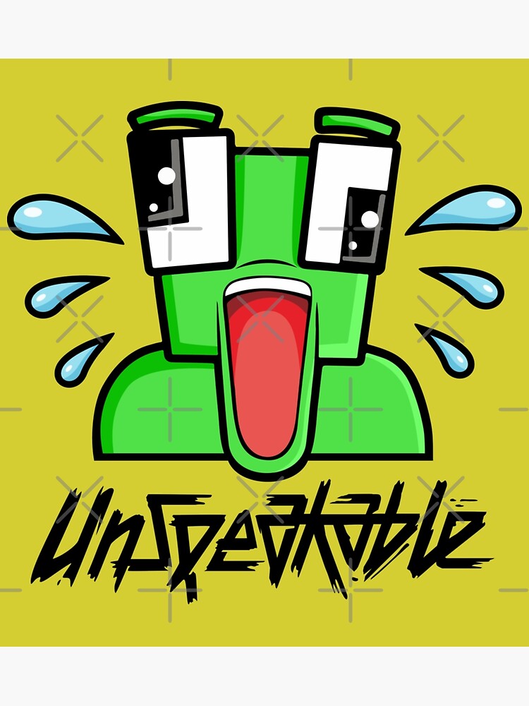 "youtube play Funny Unspeak.able" Poster for Sale by Aralina01 | Redbubble