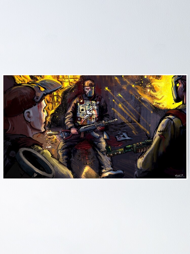 "Rust Ak-47 " Poster for Sale by Vintage-Travler | Redbubble