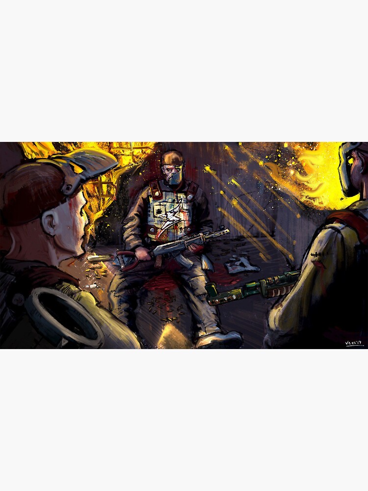 "Rust Ak-47 " Sticker for Sale by Vintage-Travler | Redbubble