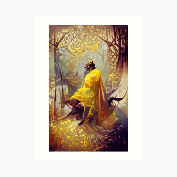 "The King in Yellow - Lovecraft - Eldritch Horror" Art Print for Sale ...