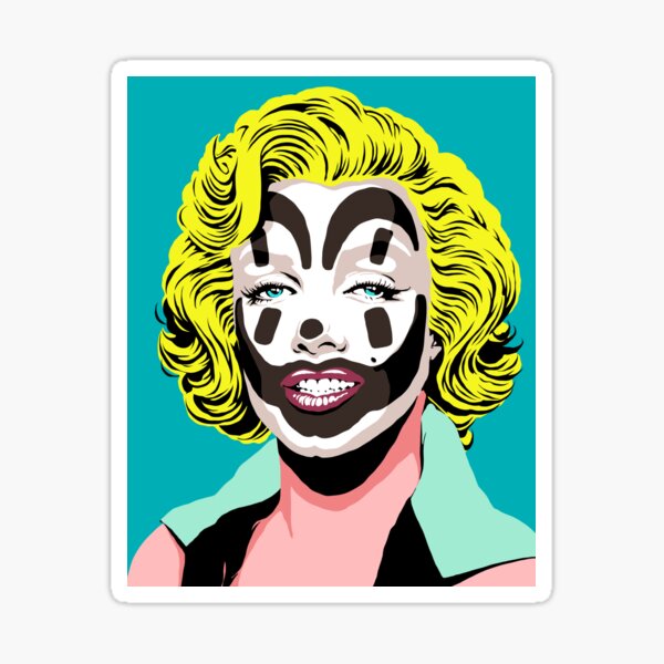 "Juggalo Bombshell" Sticker for Sale by butcherbilly | Redbubble
