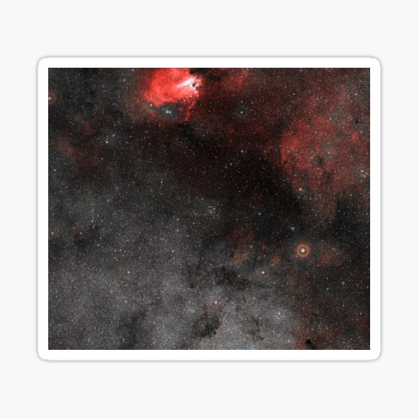 "Star cluster M18 (NGC 6613) - Wide-field view (constellation of ...