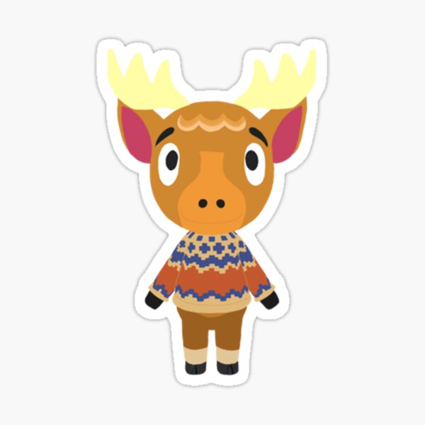 "Erik ACNH " Sticker for Sale by WendyhappyShop | Redbubble