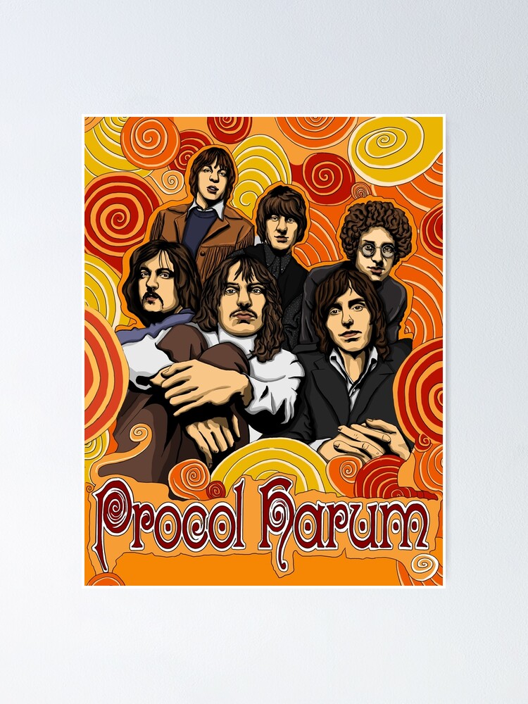 "Procol Harum" Poster for Sale by helenacooper | Redbubble