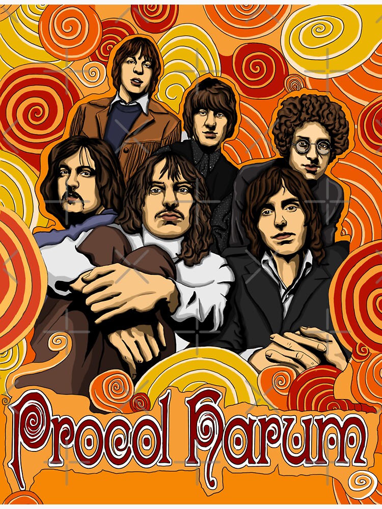 "Procol Harum" Sticker for Sale by helenacooper | Redbubble
