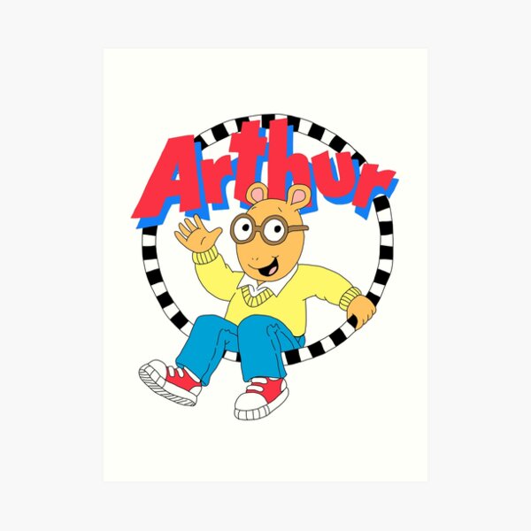 "Arthur Logo" Art Print for Sale by artofbridget | Redbubble