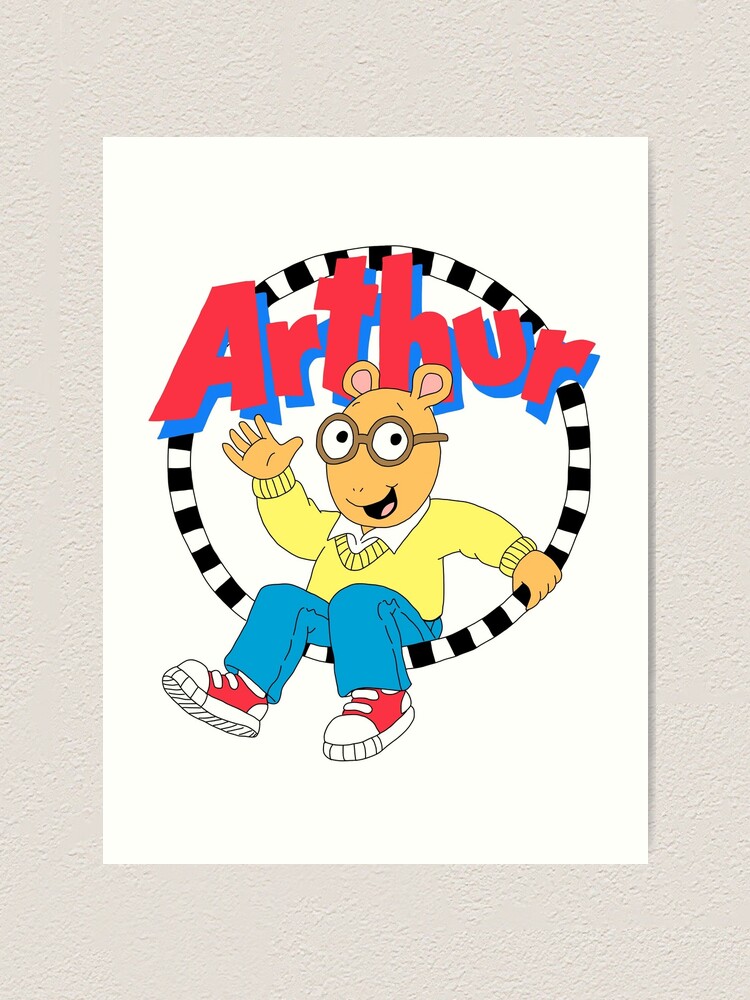 "Arthur Logo" Art Print for Sale by artofbridget | Redbubble