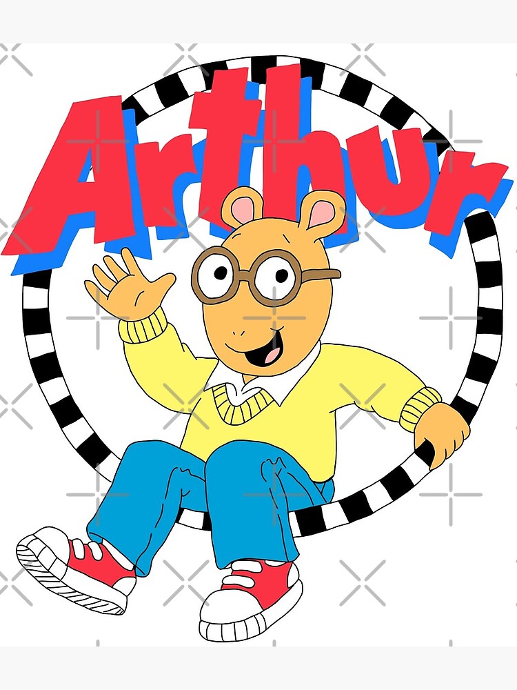 "Arthur Logo" Art Print for Sale by artofbridget | Redbubble