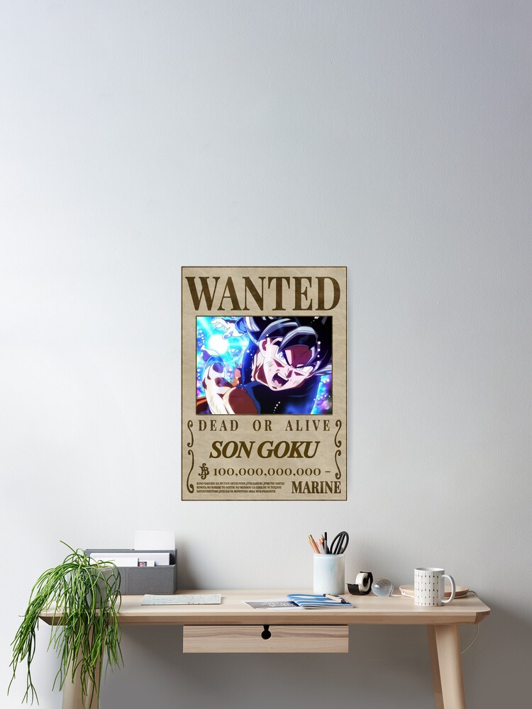 "Goku poster wanted " Poster by Pepitox7 | Redbubble