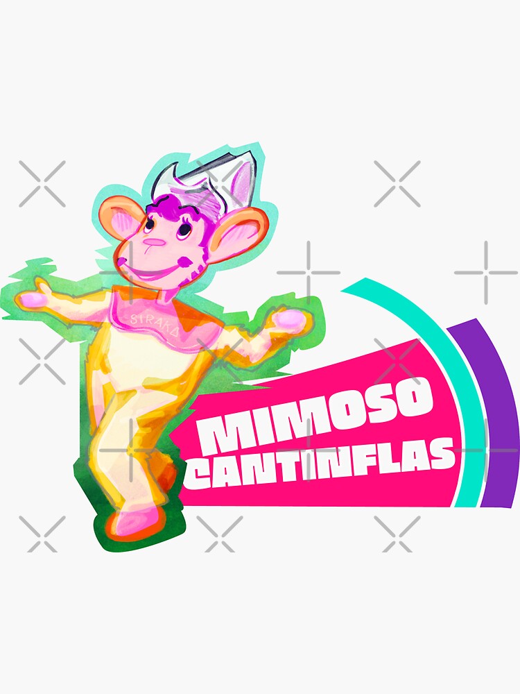 "Mimoso raton pero Cantinflas Show" Sticker for Sale by SIRAKIRI ...
