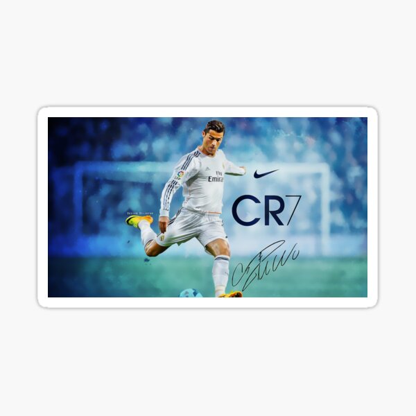 "Cristiano Ronaldo" Sticker by Neuwork | Redbubble