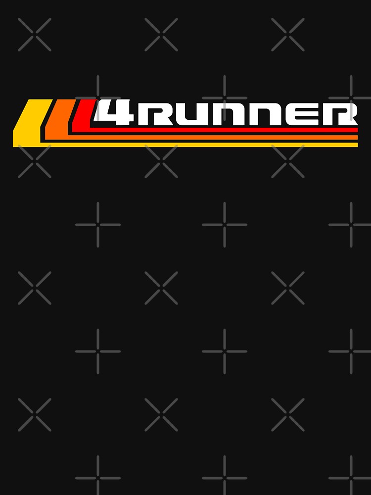 "4 Runner heritage logo" T-shirt by FlatSixGraphics | Redbubble