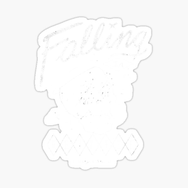 "Falling In Reverse Official Merchandise Flame Skull " Sticker for Sale ...