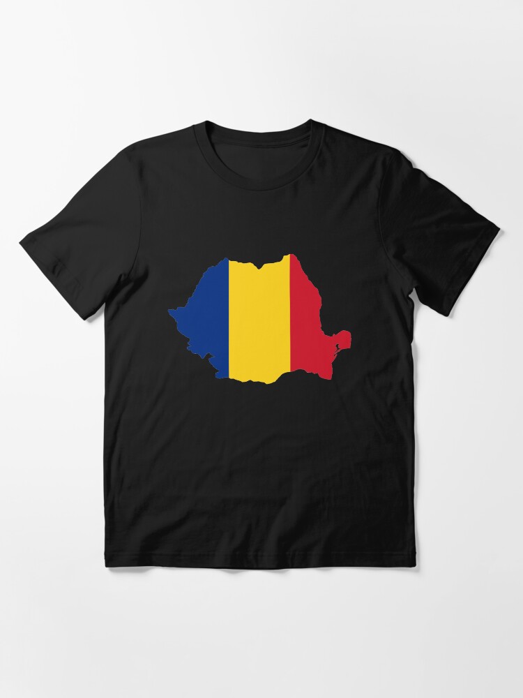 "Romania Flag Map" T-shirt for Sale by limitlezz | Redbubble | românia ...