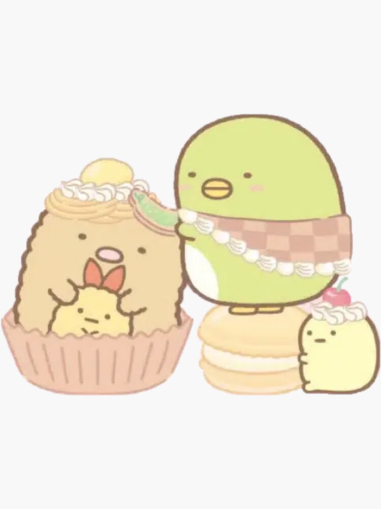 "Sumikko gurashi food" Sticker by Gamehamza | Redbubble