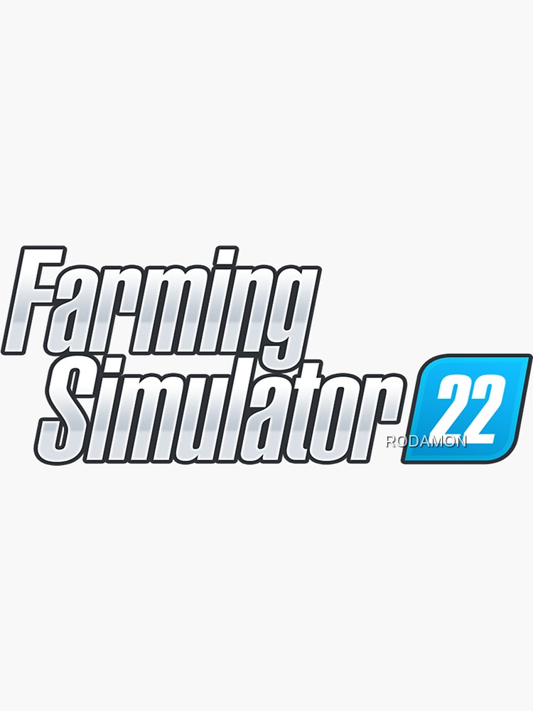 Pegatina «Farming Simulator 22 logo» de louis2020 | Redbubble