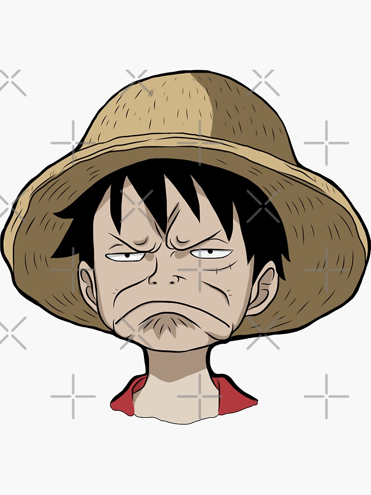 "Gum Gum Airhead - Funny Luffy" Sticker by store-ucef | Redbubble