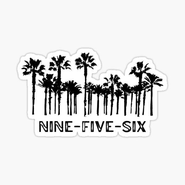 "956" Sticker for Sale by cattycatalyst | Redbubble