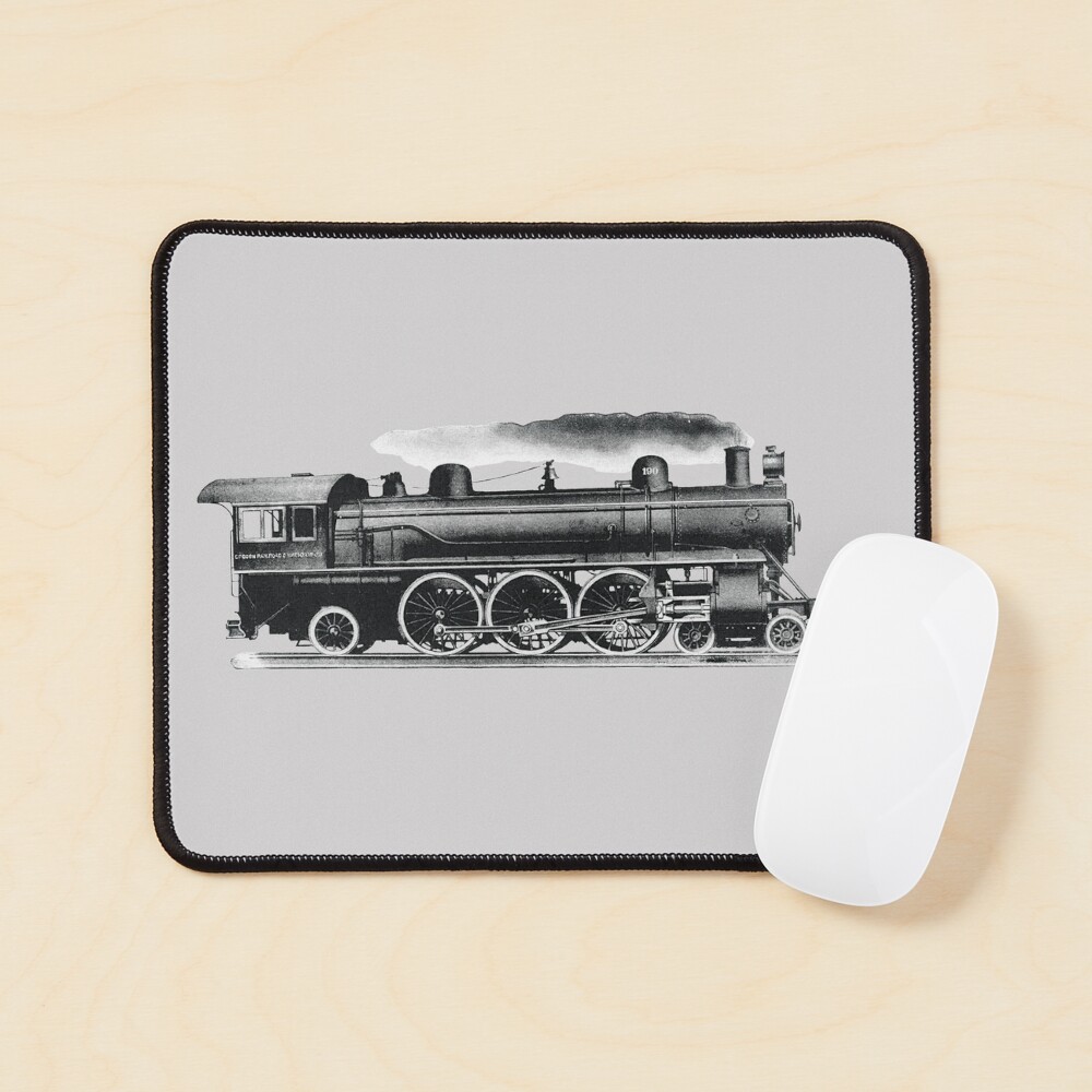 "Vintage Steam Train" Mouse Pad for Sale by stoatmanorpress | Redbubble