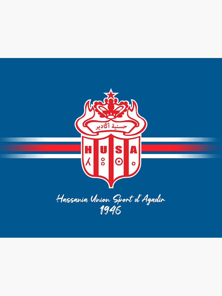 "HASSANIA UNION SPORT AGADIR 1946" Sticker by Westa Backs | Redbubble