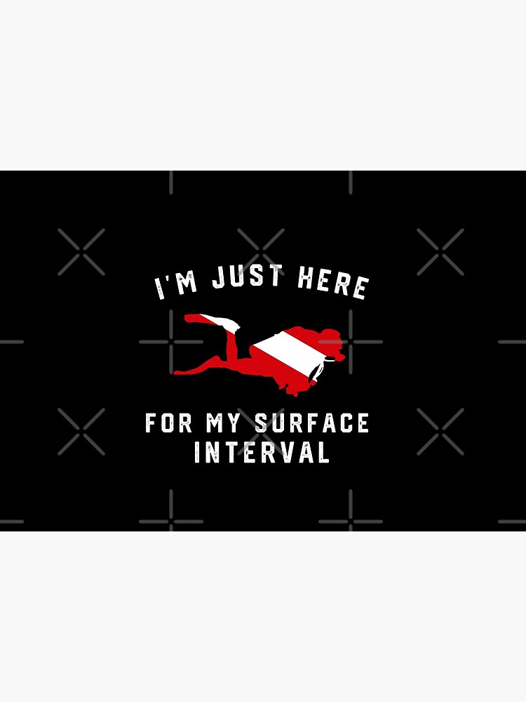 "Funny Surface Interval Scuba Diver" Mask for Sale by Nostraw | Redbubble