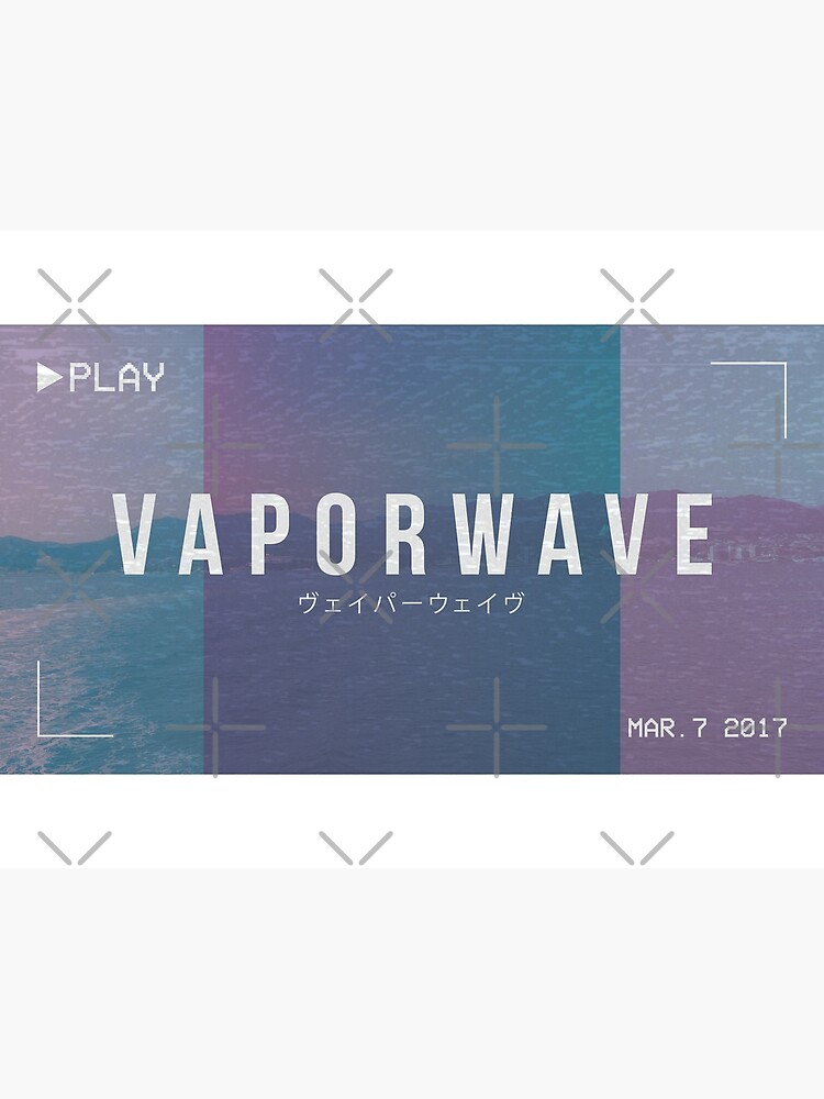 "VHS Vaporwave" Poster by Dacanvas | Redbubble