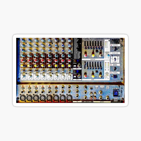 "Mixer Version 1 - Color " Sticker for Sale by Shelly-McL | Redbubble