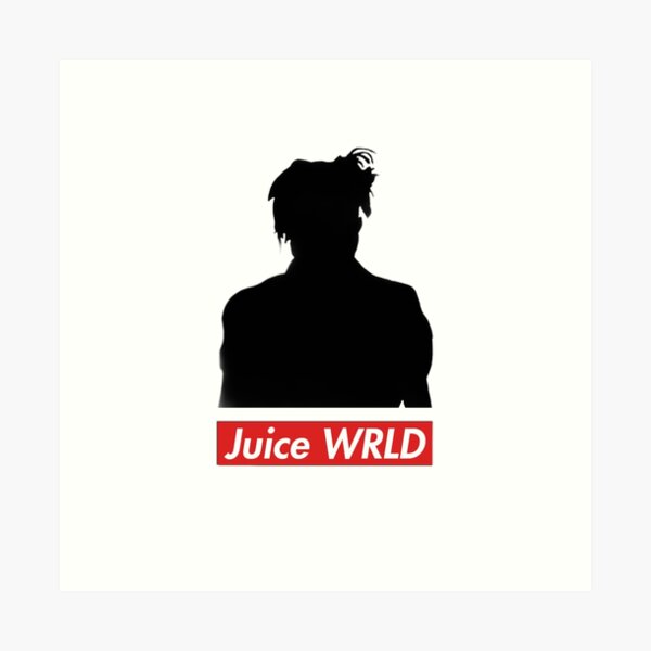 "Juice wrld silhouette" Art Print for Sale by Nu-Wave | Redbubble