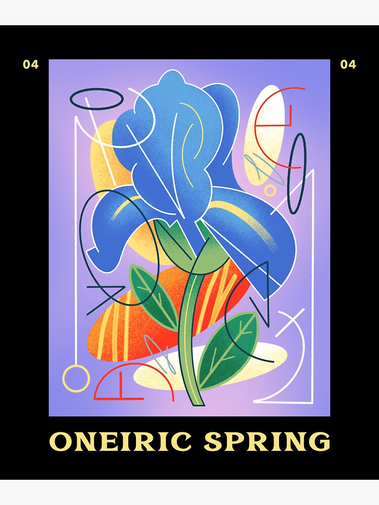 "ONEIRIC SPRING" Sticker by AladdinMktgs | Redbubble